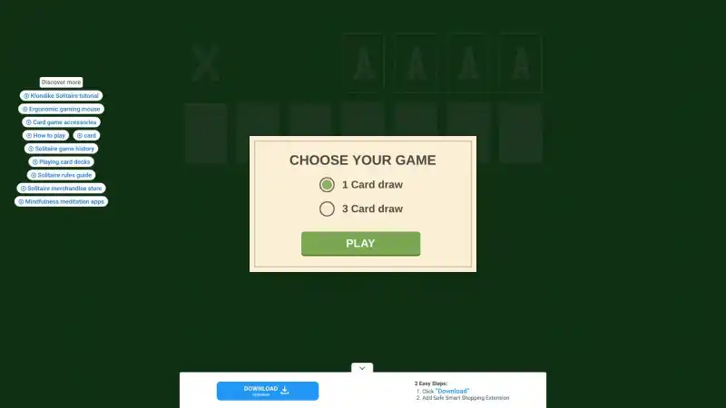 Play Solitaire for Free and Online in Full Screen-Gamhub Game Directory
