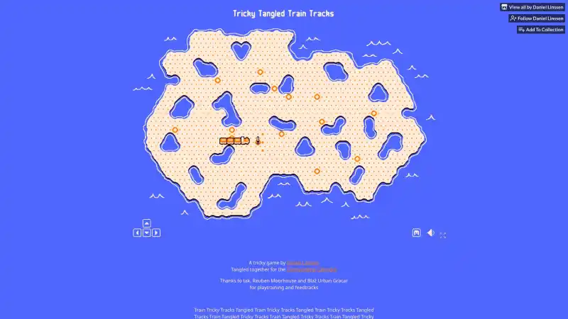 Tricky Tangled Train Tracks – Spatial Reasoning Puzzle Game-Gamhub Game ...